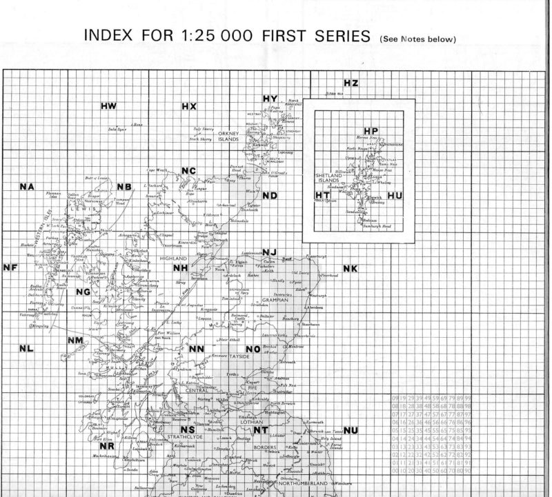1 : 25,000 First Series – David Archer : Ordnance Survey maps