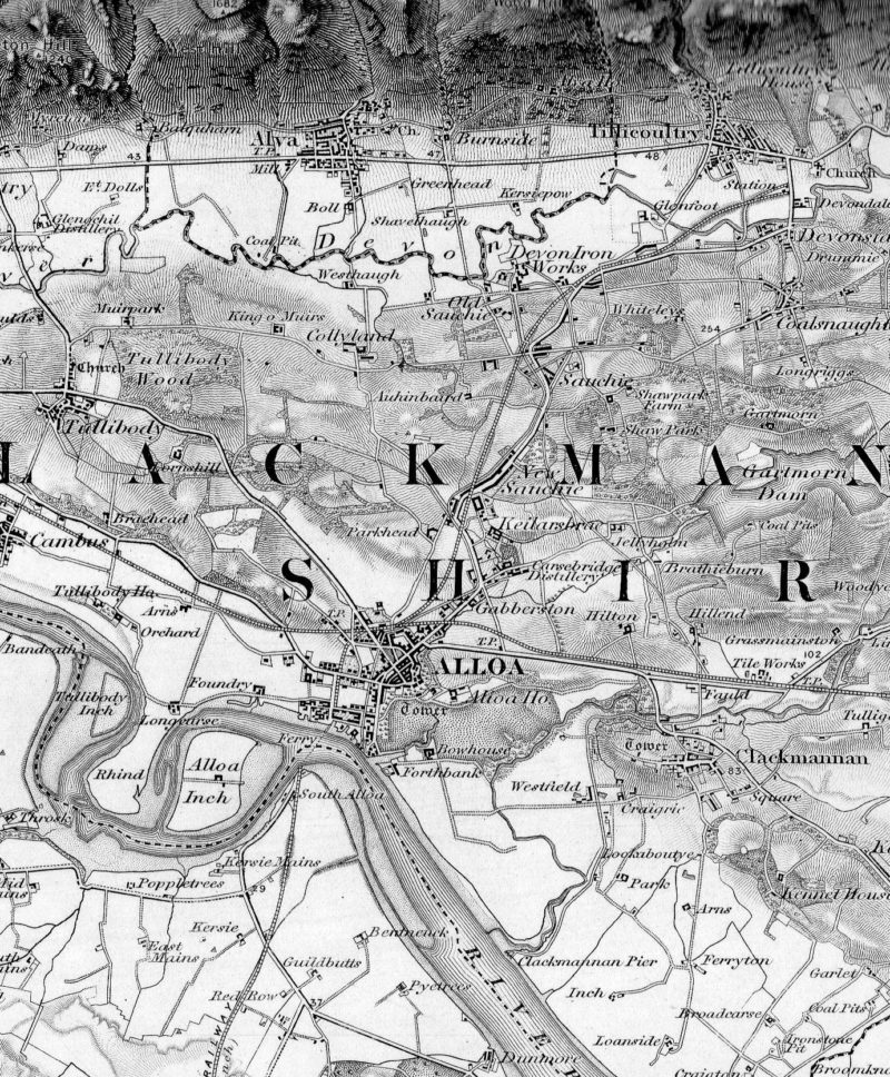 Scotland : One-inch First Edition – David Archer : Ordnance Survey maps