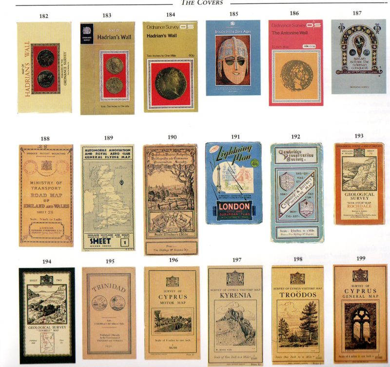 Map cover art – David Archer : Ordnance Survey maps