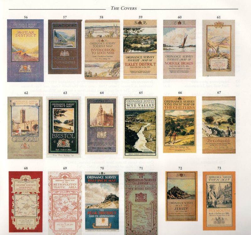 Map cover art – David Archer : Ordnance Survey maps