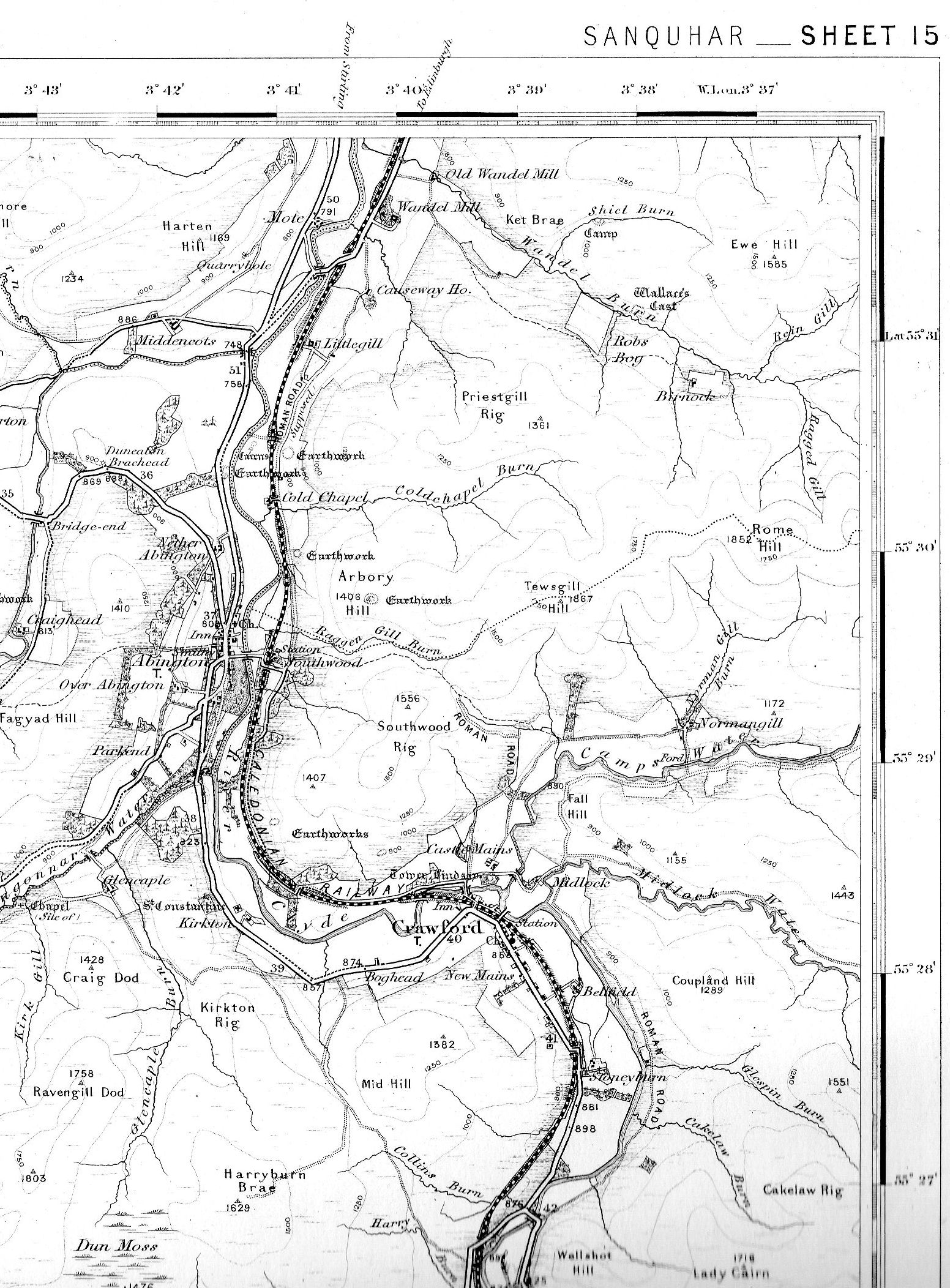 Scotland : One-inch Second Edition – David Archer : Ordnance Survey maps